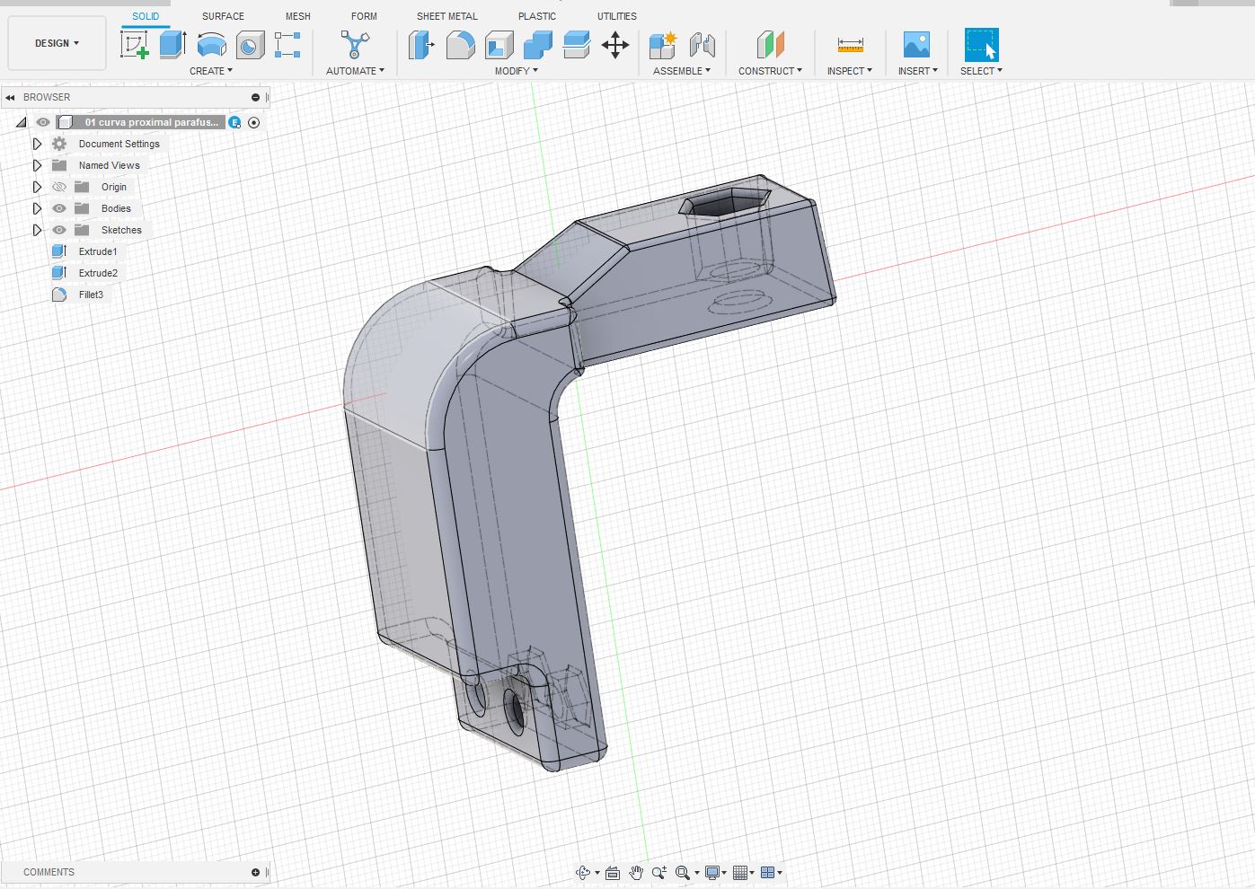 proximal angle bracket - Hex M6 screw REMIX - The 3D printable Knee ...