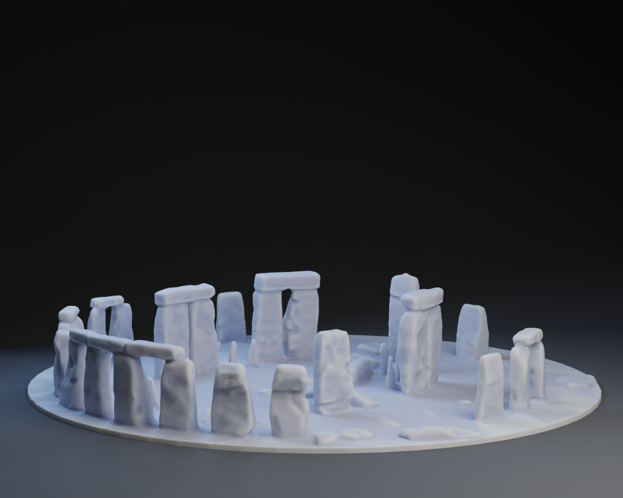 Stonehenge by Peter Farell | Download free STL model | Printables.com
