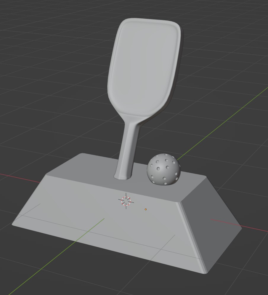 Pickleball Trophy by Andy Loconte | Download free STL model ...