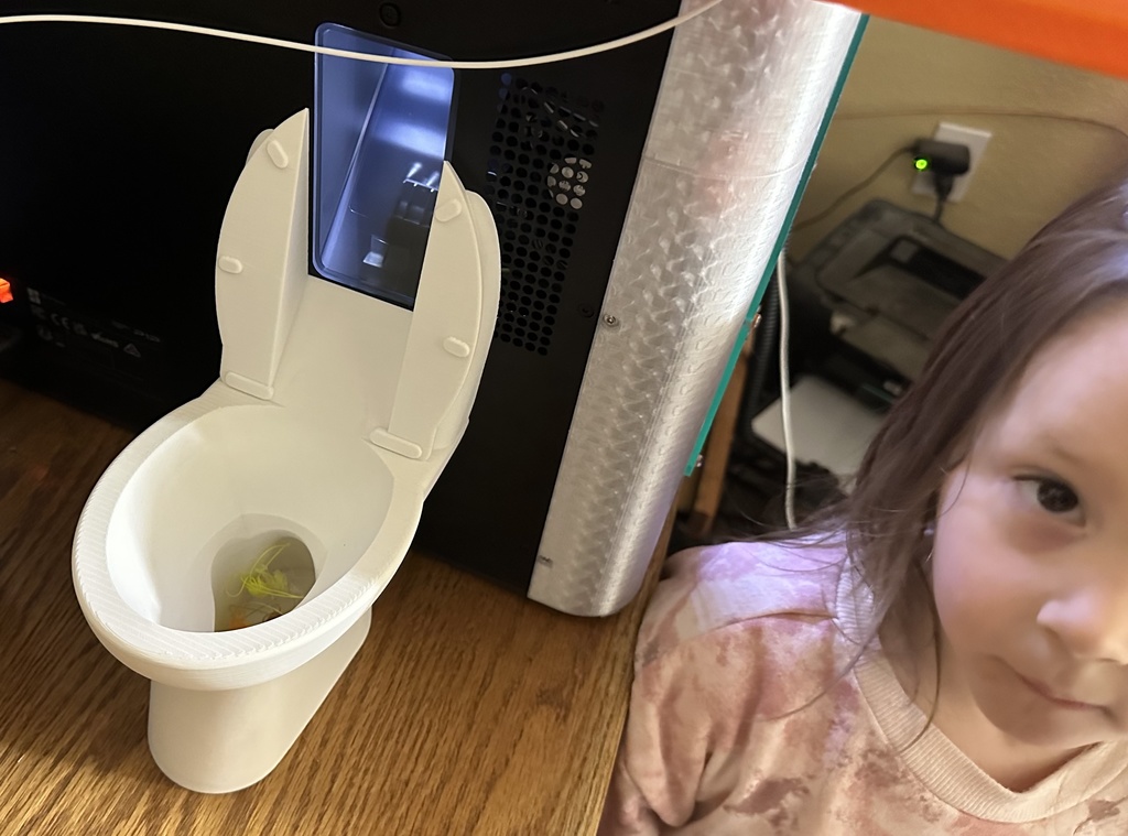 Bambu Labs P1P X1 X1C Toilet by Jeff Brown | Download free STL model ...