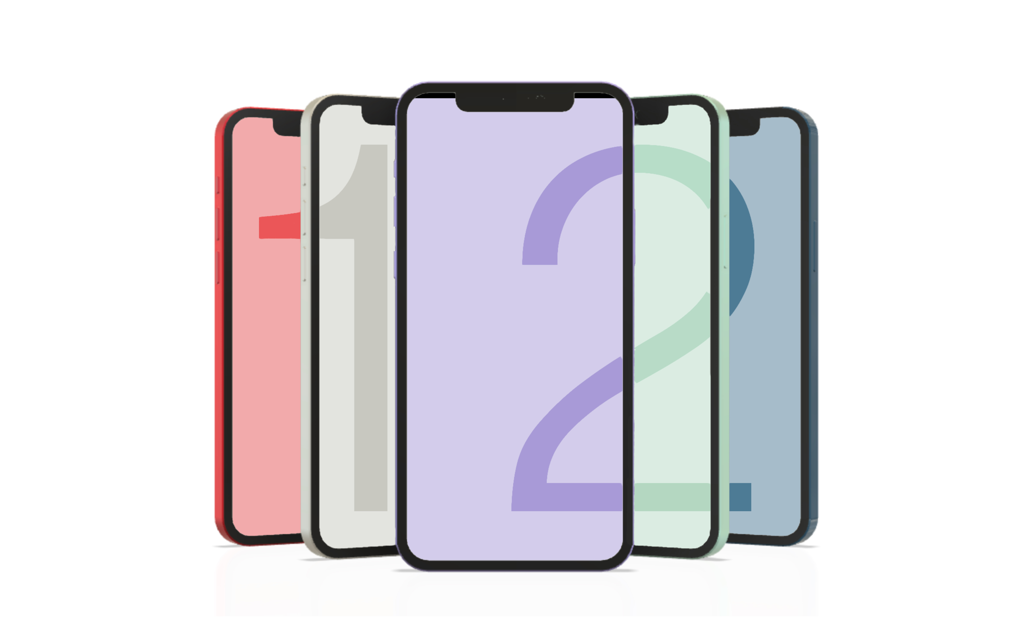 iPhone 12 Dummy Models (iPhone 12 Mini, iPhone 12, iPhone 12 Pro, iPhone 12 Pro Max) por ...