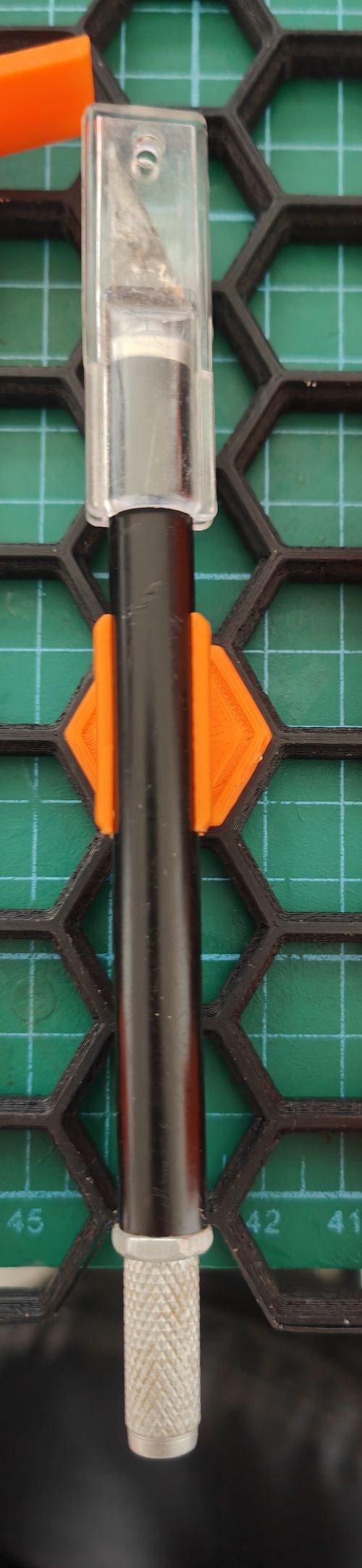Exacto knife / Pen holder for Honeycomb storage system by Matt ...