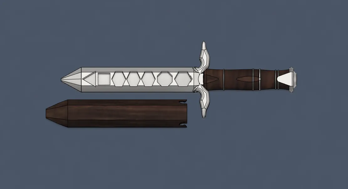 Skyrim RPG-Dice Iron Dagger by Orion3D Studios | Download free STL ...