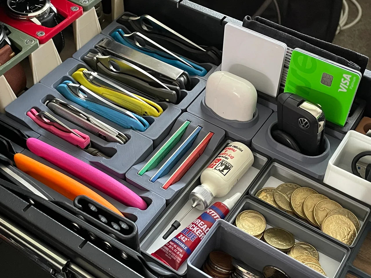 Gridfinity Pocket Knife Storage and Others! by KYZ Design | Download ...
