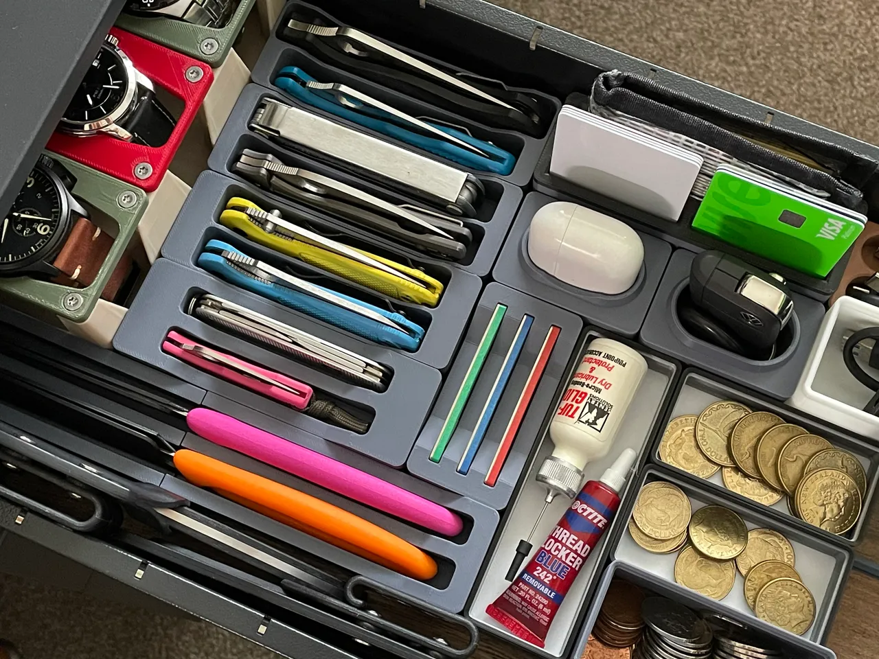 Gridfinity Pocket Knife Storage and Others! by KYZ Design | Download ...