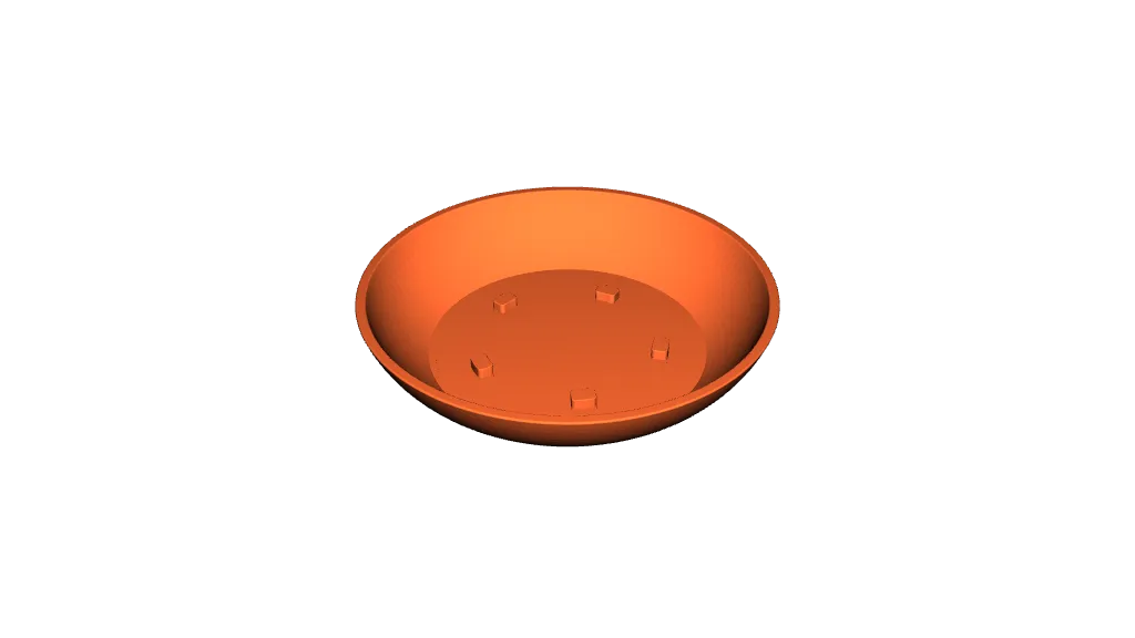 Pot plant saucer by iNcHeS | Download free STL model | Printables.com