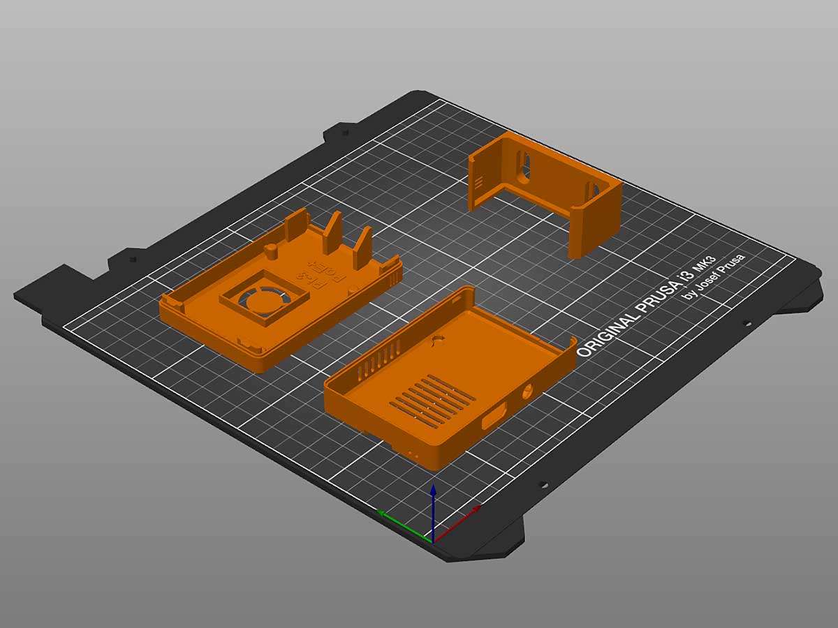 Pi-3 Case with POE+ Hat by OzRocky | Download free STL model ...