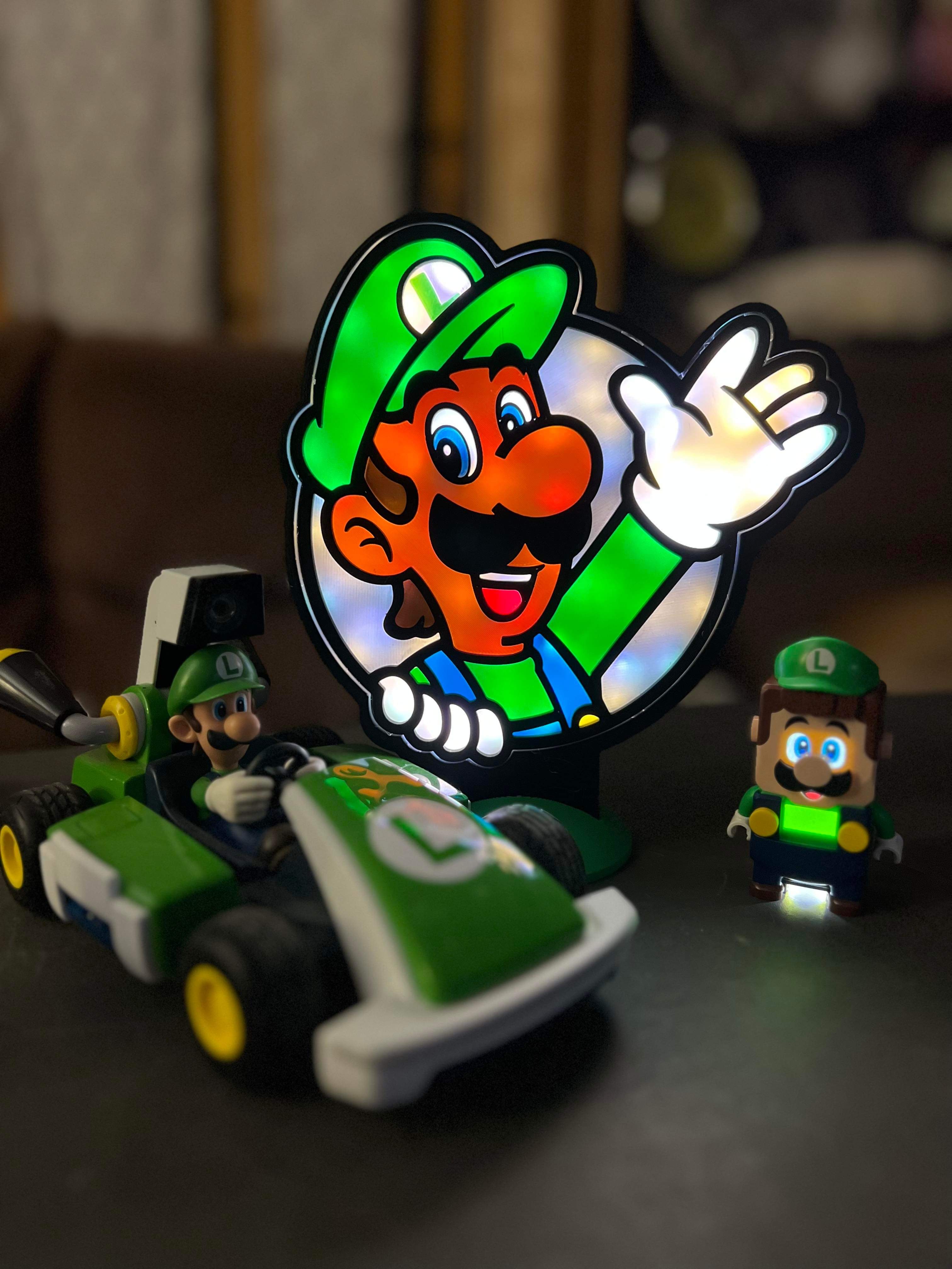 Luigi Nightlight by 3DxDT | Download free STL model | Printables.com