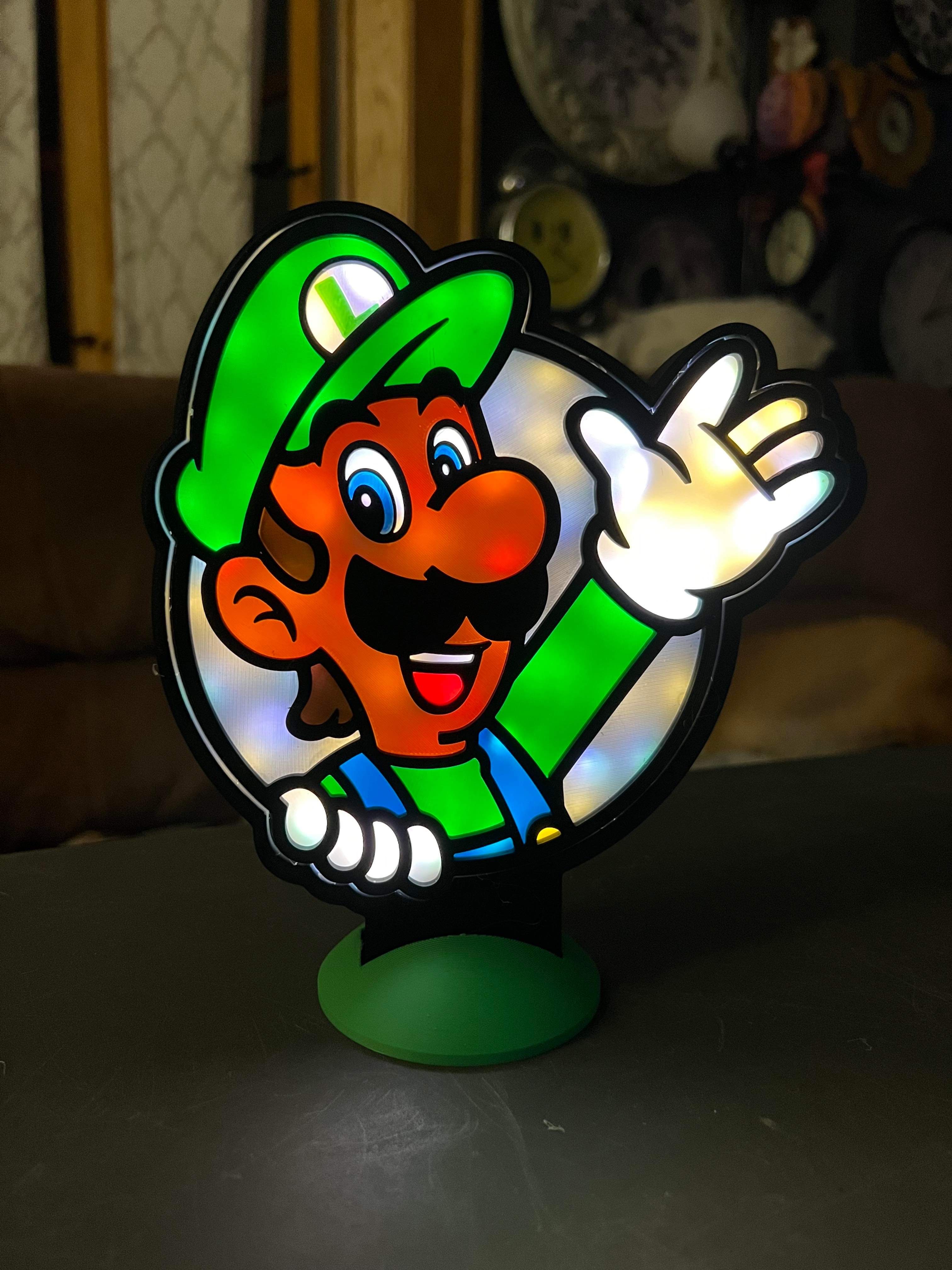 Luigi Nightlight by 3DxDT | Download free STL model | Printables.com