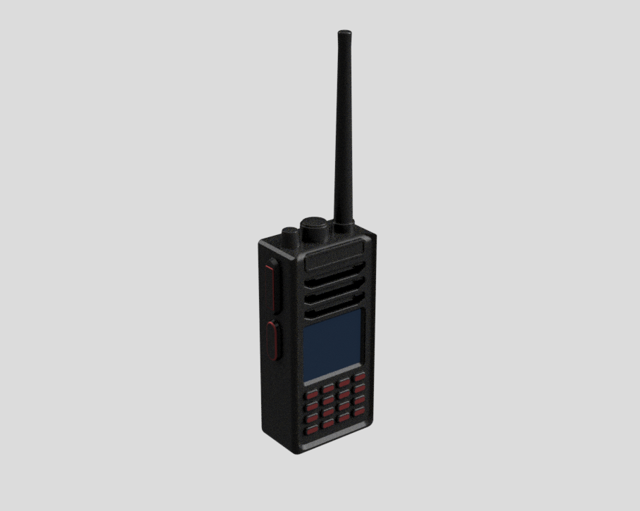 Walkie Talkie Radio (Resizable) by PowerBuffy | Download free STL model ...