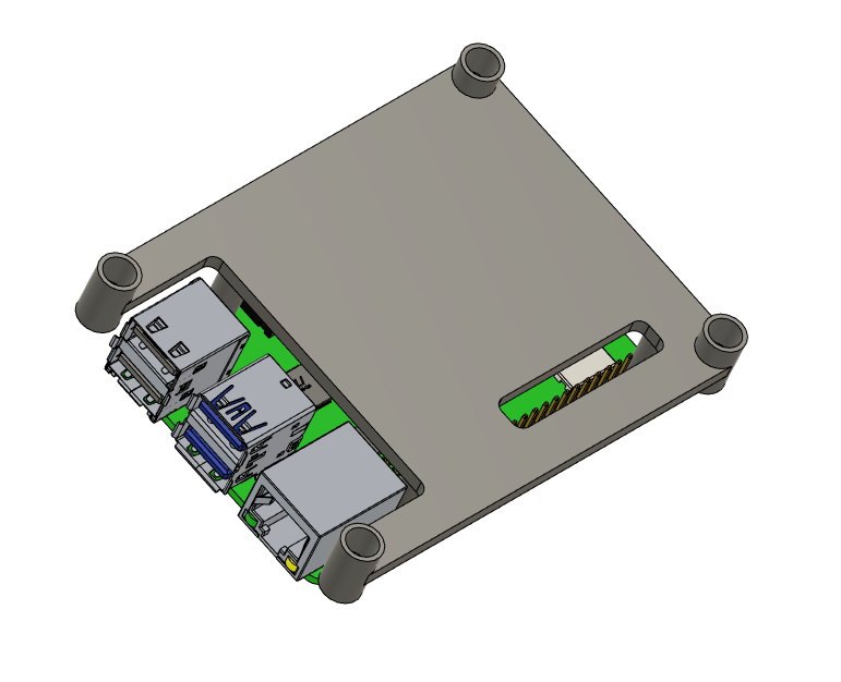 3.5' rpi display mount for ender 3 pro by Hugo Teixeira | Download free ...