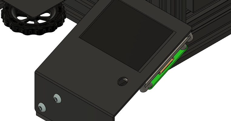 3.5' rpi display mount for ender 3 pro by Hugo Teixeira | Download free ...