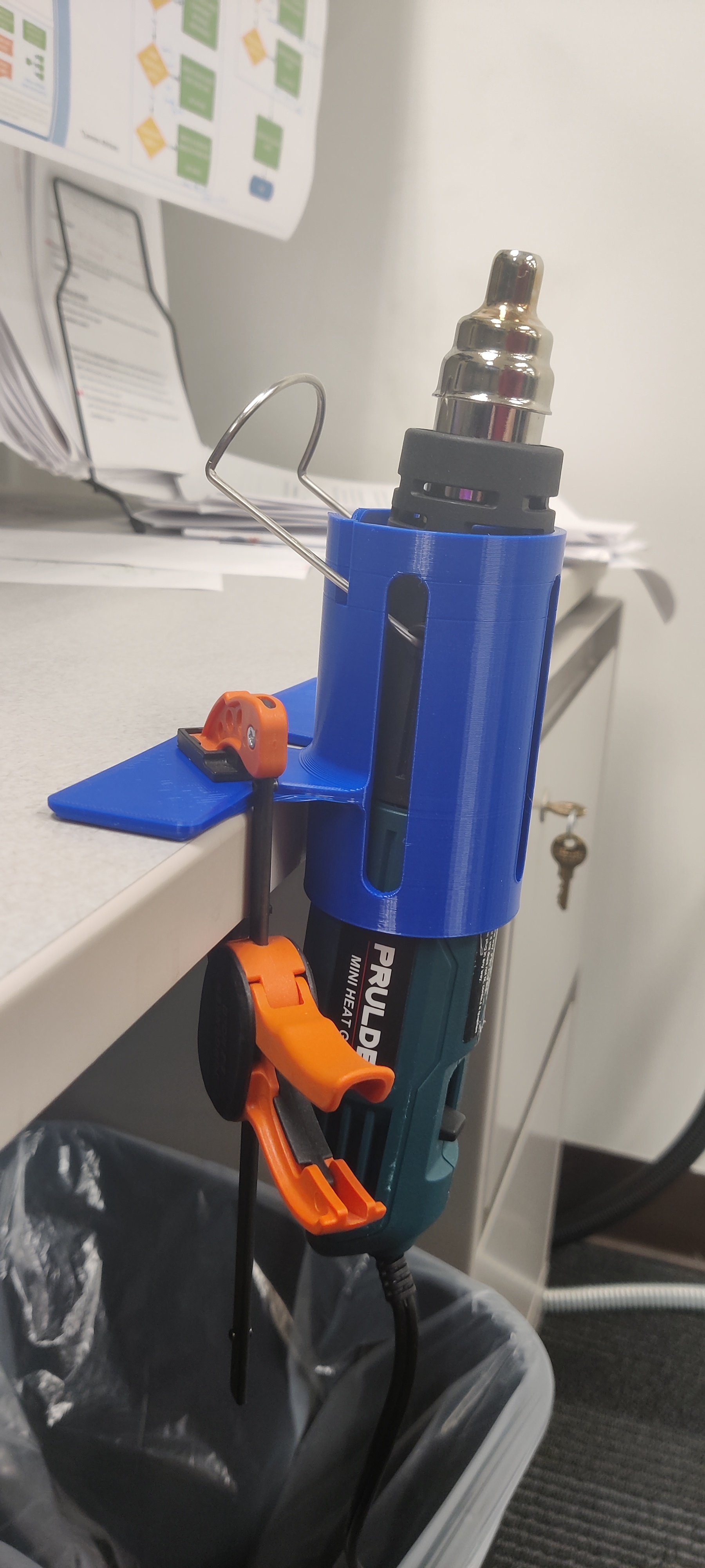 Heat Gun Stand by Hole423 | Download free STL model | Printables.com