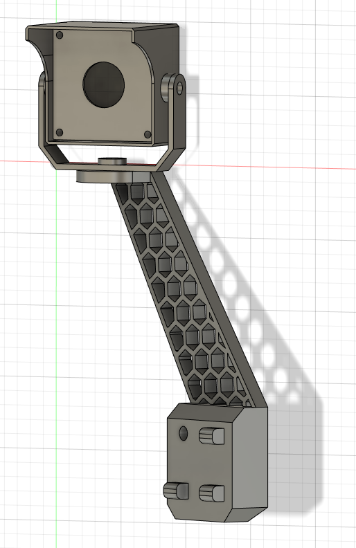 Raspberry Pi camera mount for 4040 profile by Screase | Download free ...