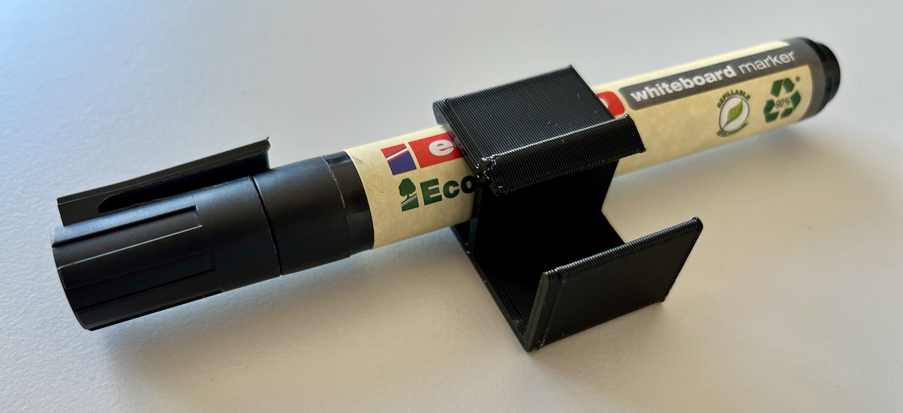 White Board Pen Holder (e.g. magnetoplan) by Holger | Download free STL ...