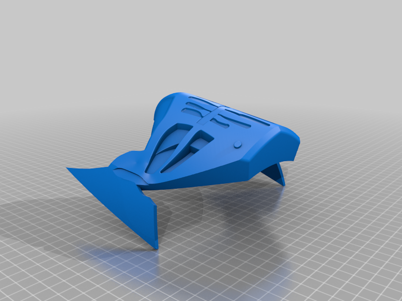 Riddick - Necromonger Helmet by StarBug_Props | Download free STL model ...