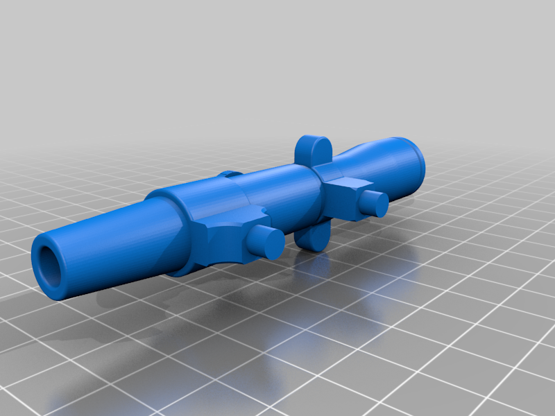 Cad Bane Hex Barrel Blaster by StarBug_Props | Download free STL model ...