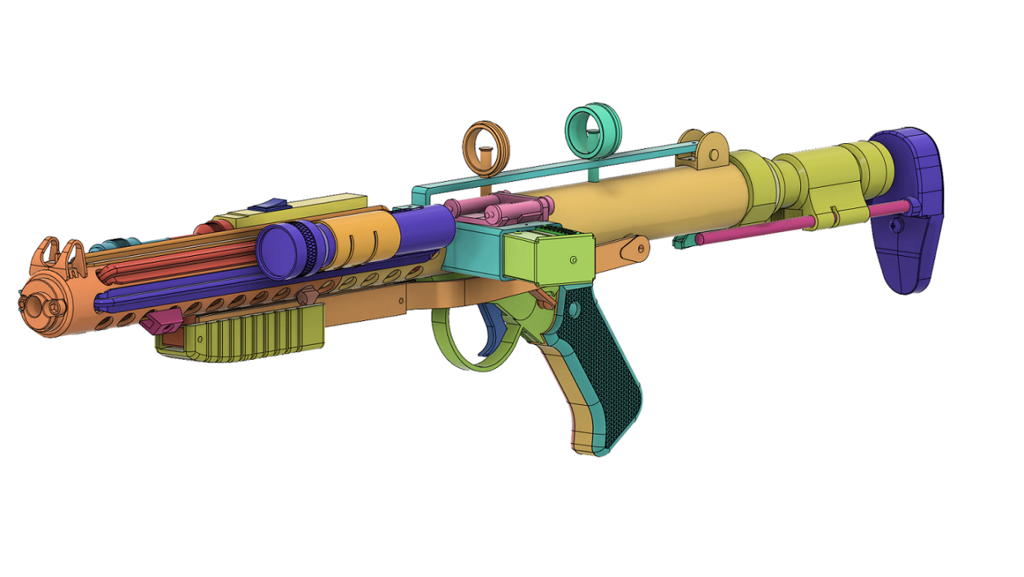 Sean Field E-10 Mudtrooper Blaster by StarBug_Props | Download free STL ...