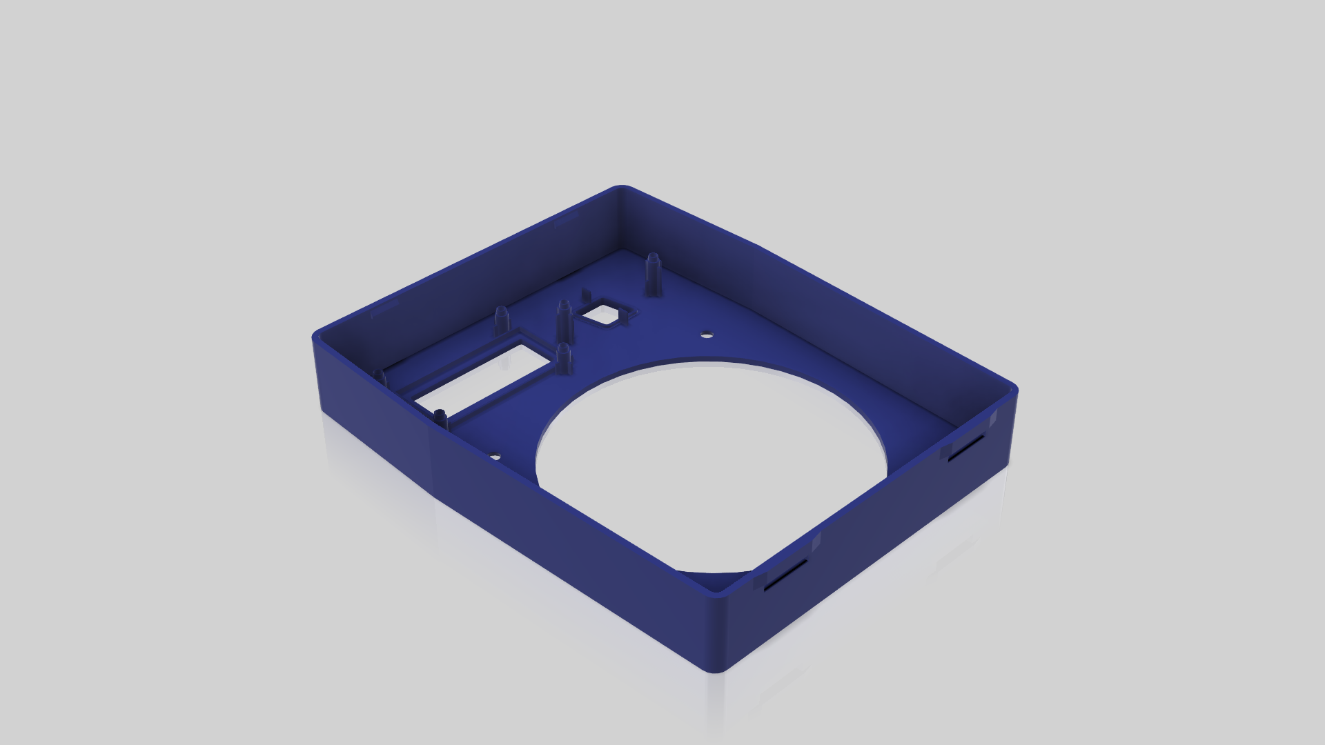 Front Panel with 120 Fan for UPS by D1uxe | Download free STL model ...