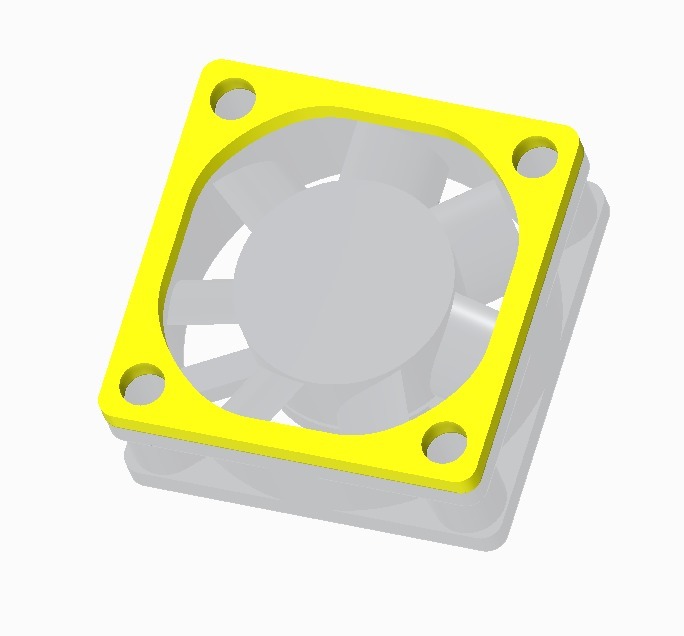 Fan Gasket 30mm for TPU by br34ker | Download free STL model ...