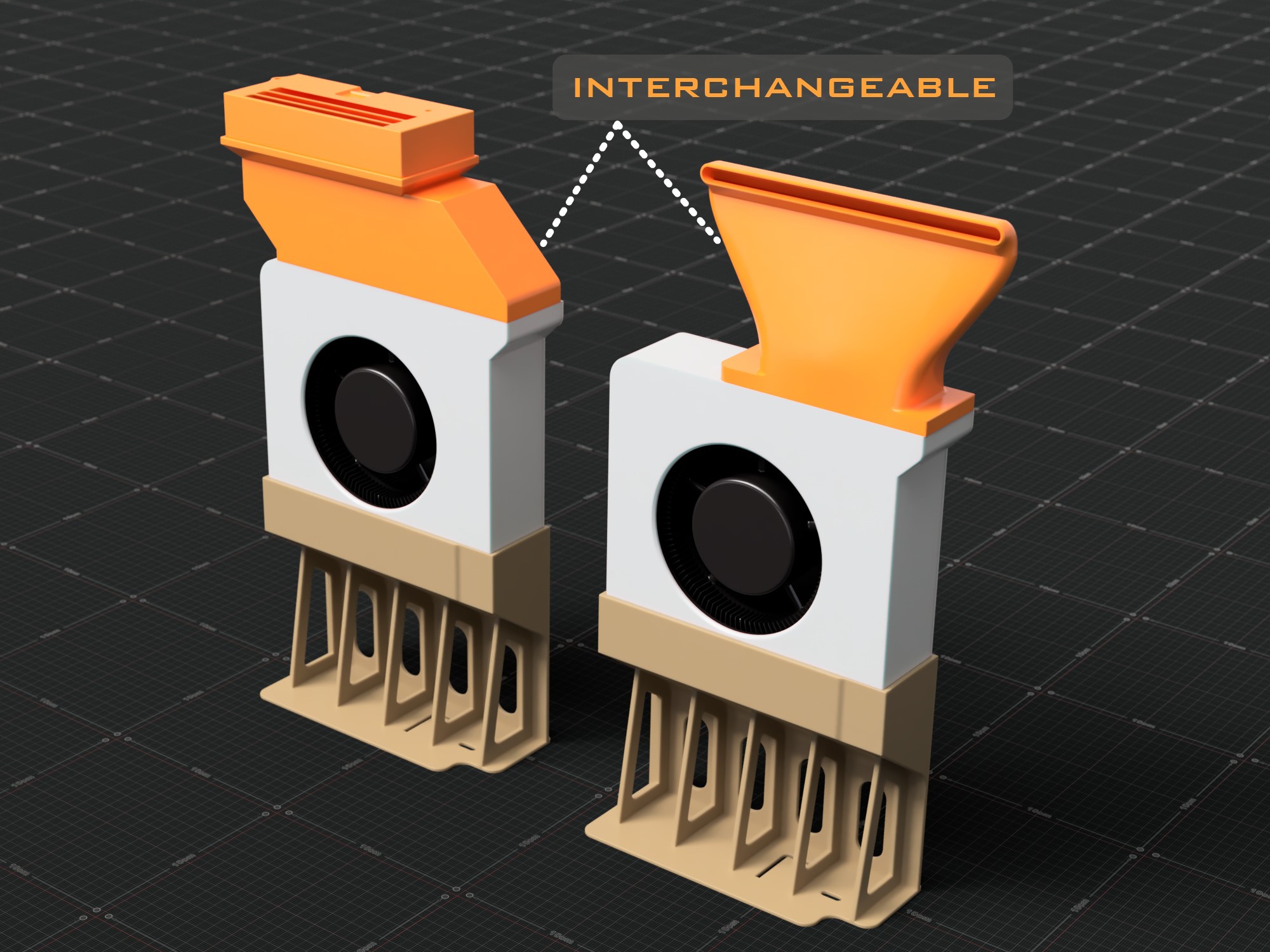 Bambu Lab P1 X1 Dual Aux Fan / Bentobox 7/28 Updated by Brody ...
