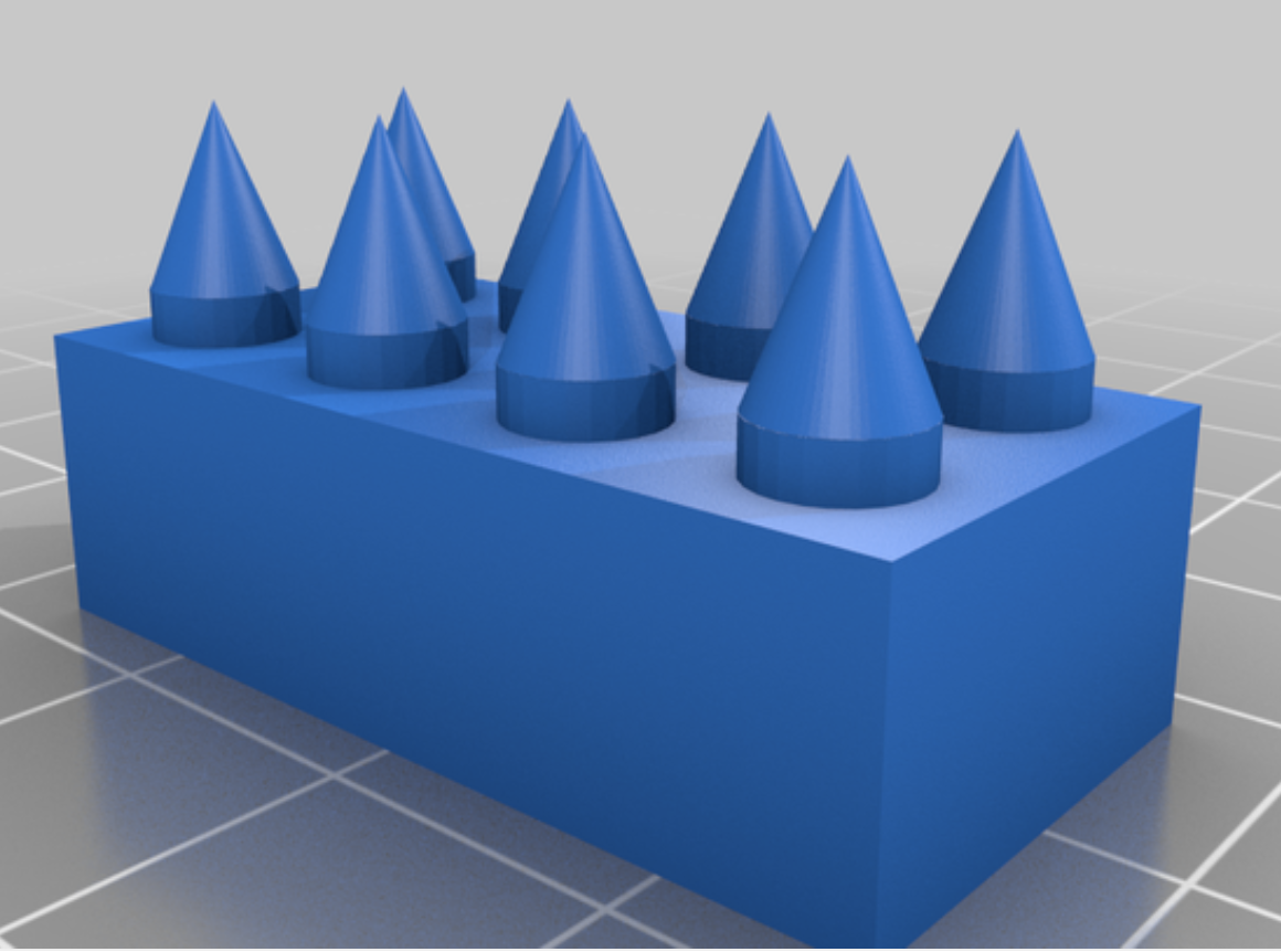 Spiky lego von funny olimpics | Kostenloses STL-Modell herunterladen ...