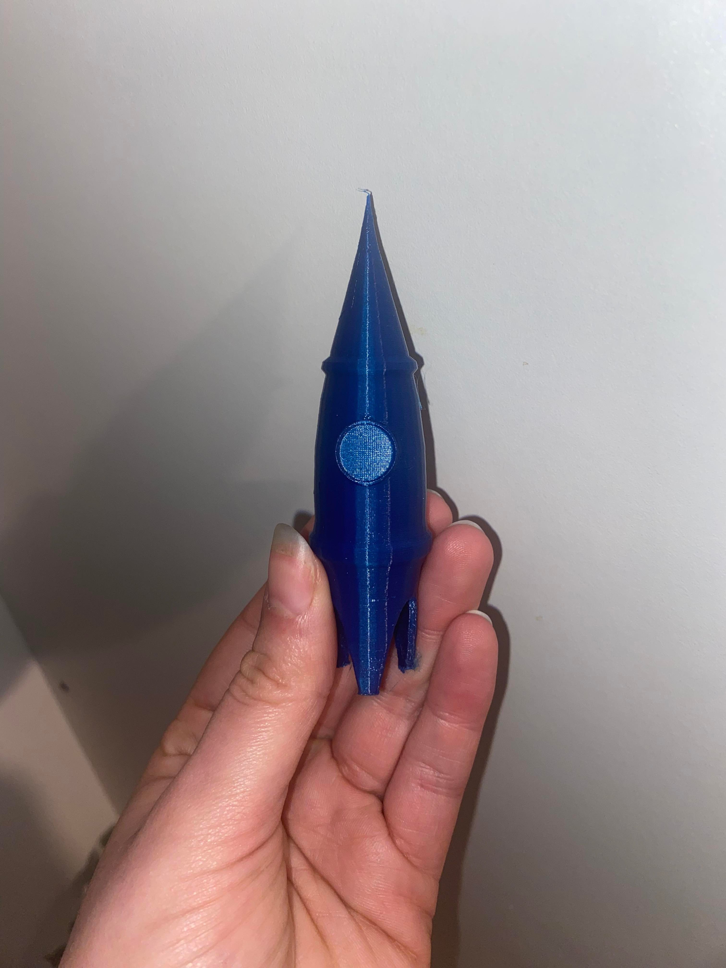 Rocket print-in-place by Spin'O'Tech | Download free STL model ...
