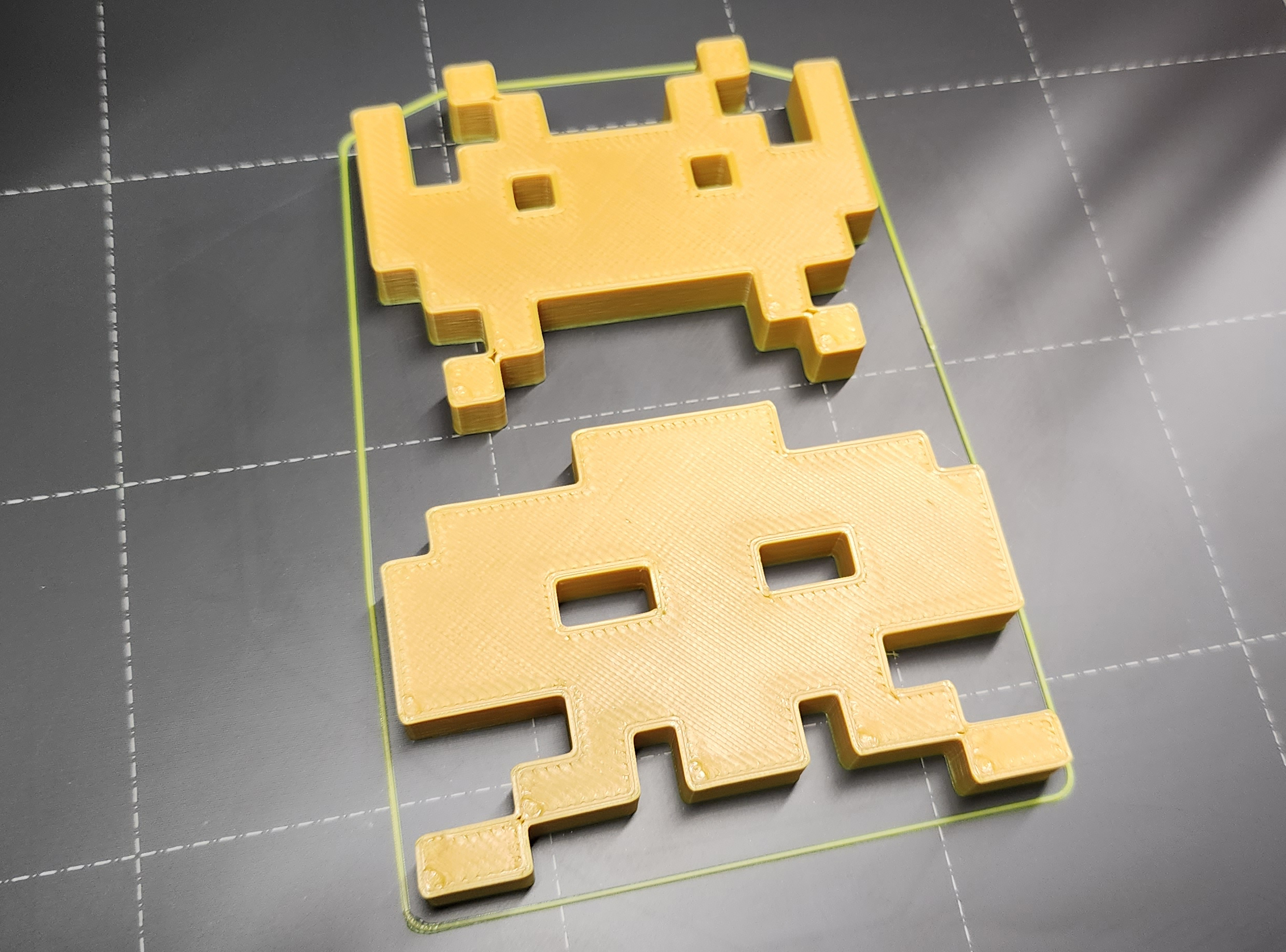 Space Invaders! 2 Aliens by Triple G Workshop | Download free STL model ...