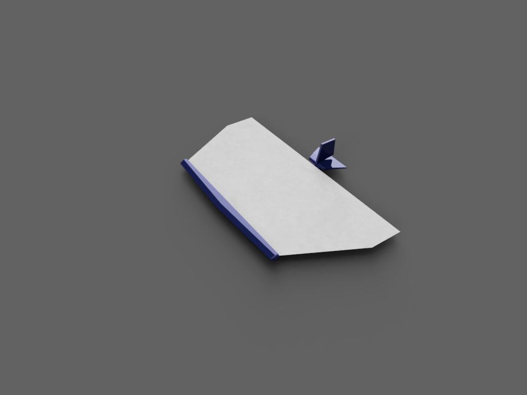 3D Printed Frame for Paper Plane by Magnus_the_Nerd | Download free STL ...