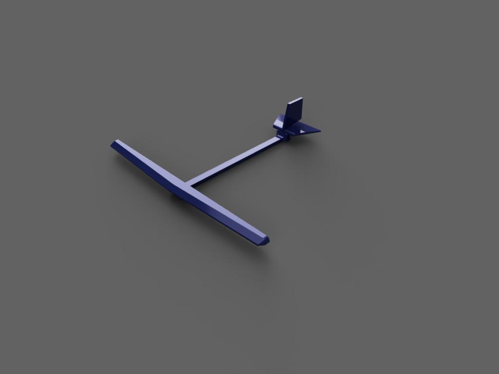 3D Printed Frame for Paper Plane by Magnus_the_Nerd | Download free STL ...