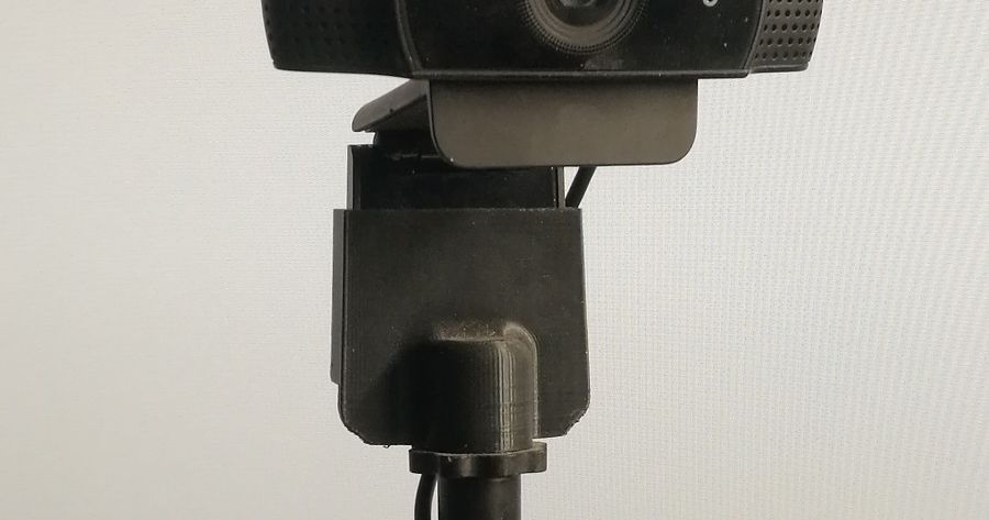 Logitech C920/C922/C930 Webcam Mic Stand Adapter autorstwa Hack_n ...