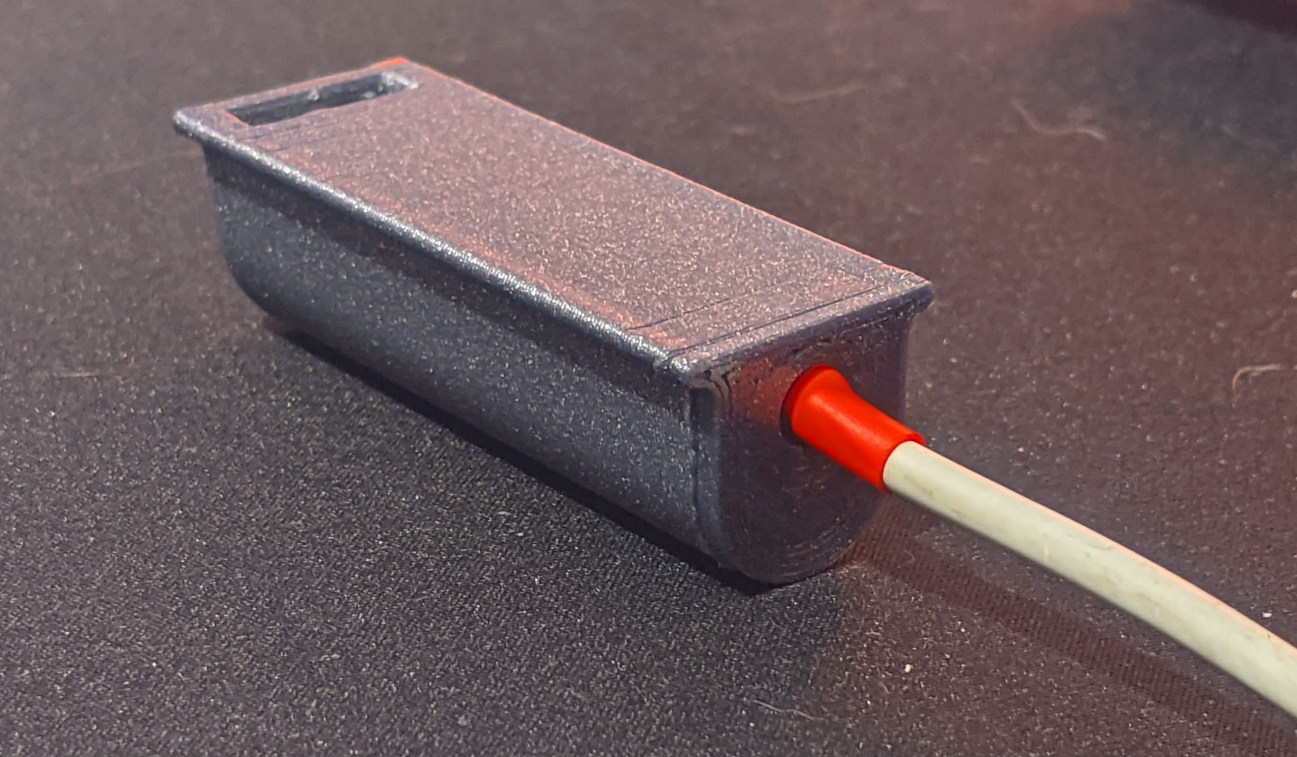 Under desk push button case 12mm by Enderowiec | Download free STL ...