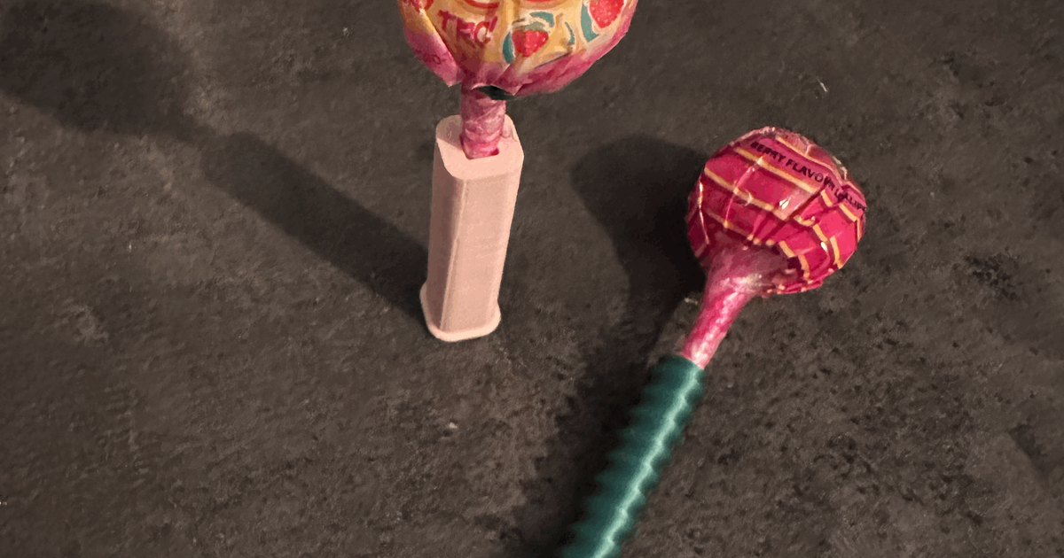Chupa Chups Holder by mobilematze | Download free STL model ...