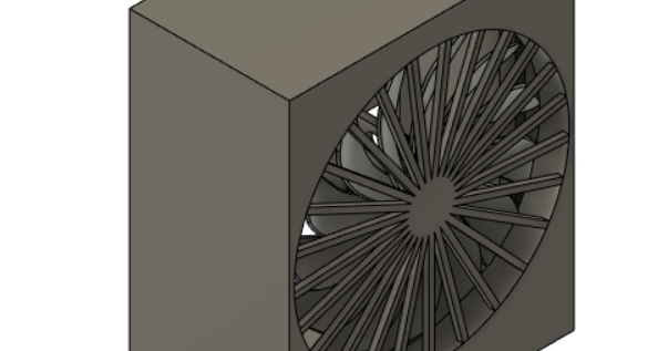 simple fan by Damia_nos | Download free STL model | Printables.com