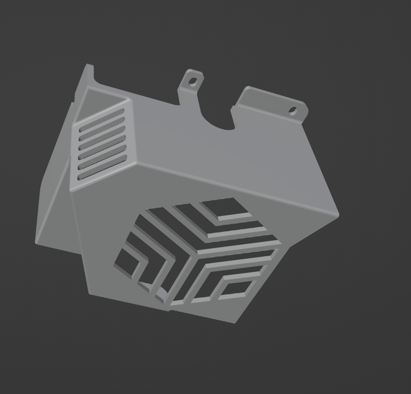 CR 6 Case for dual fan 5015 fan shroud by Rares Ailincai | Download free STL model | Printables.com