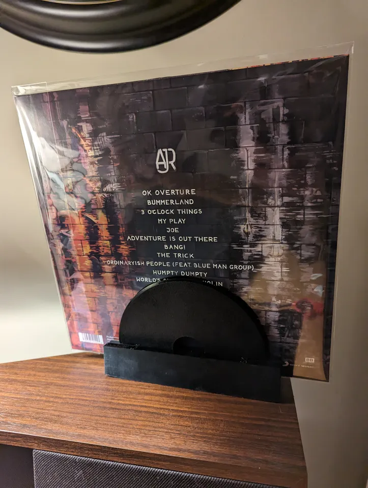 "Now Spinning" - Record Stand by Galaxy500 | Download free STL model ...