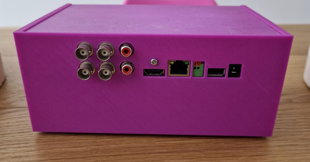 DVR CASE DAHUA XVR5104HS-I2 by Canman95 | Download free STL model ...