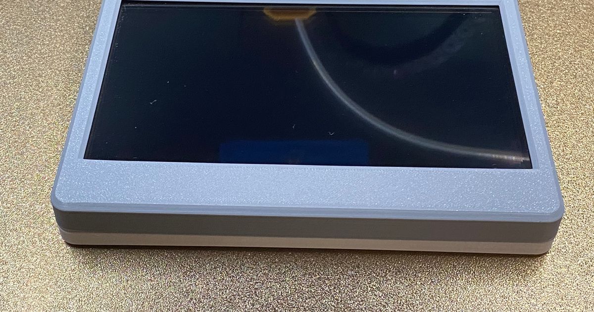 7 inch screen case 'CUQI' brand by Thomas | Download free STL model ...