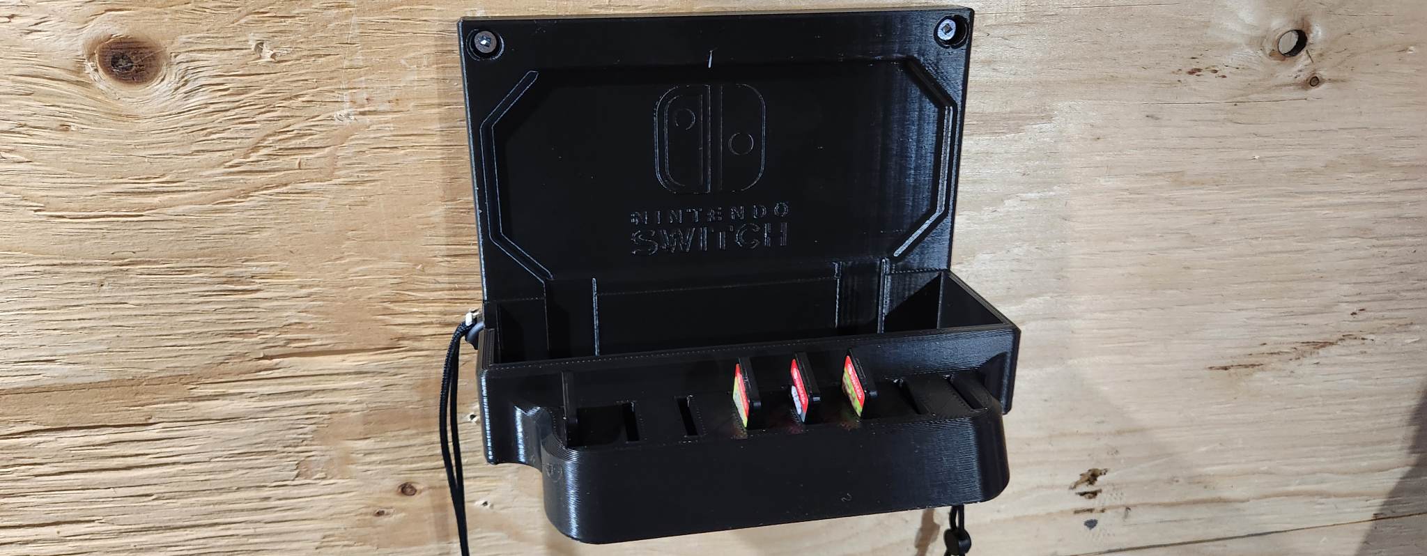 nintendo switch wall mount by twanskys | Download free STL model ...