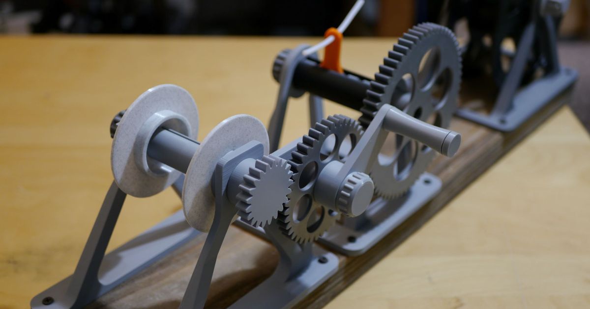 Filament Spool Winder par V3 Precision | Téléchargez gratuitement un ...