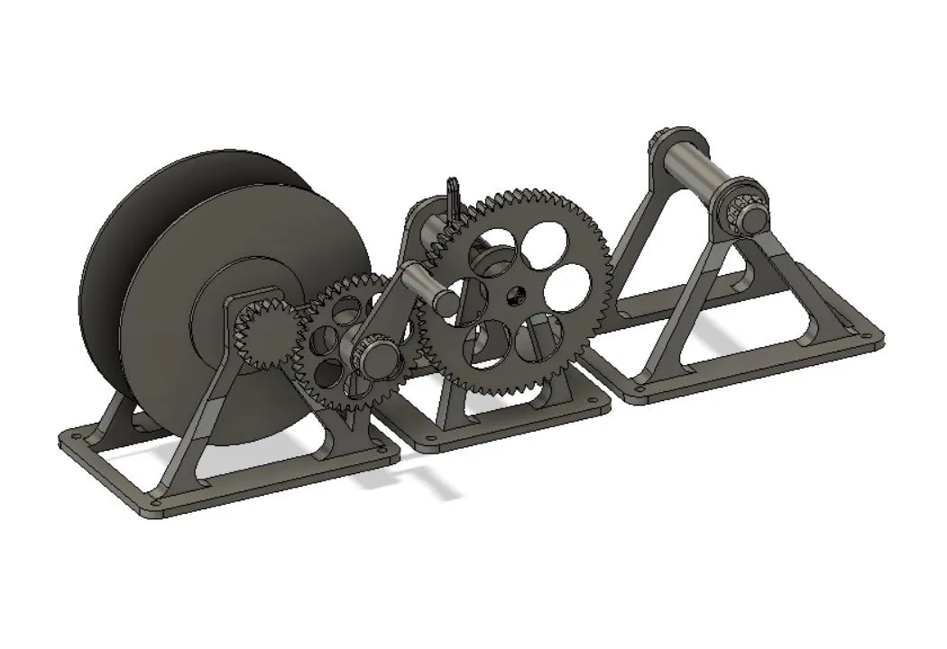 Filament Spool Winder by V3 Precision | Download free STL model ...