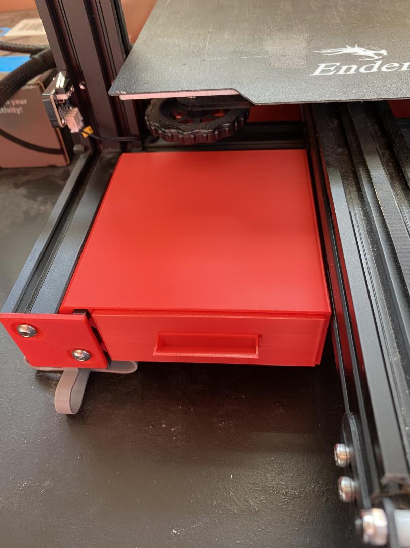Ender 3 Front Drawer by Staitz | Download free STL model | Printables.com