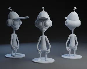 CRAZY REN WALL ART by Ogama Industries | Download free STL model ...