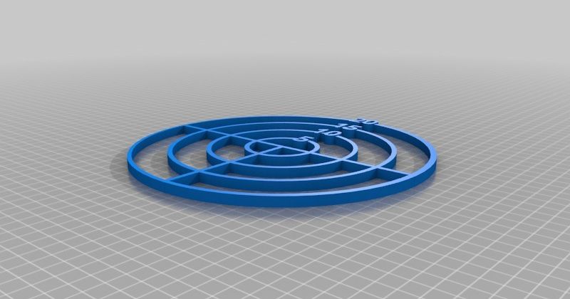 D&D AoE Radius Guide/Template by MagicalBeard | Download free STL model ...