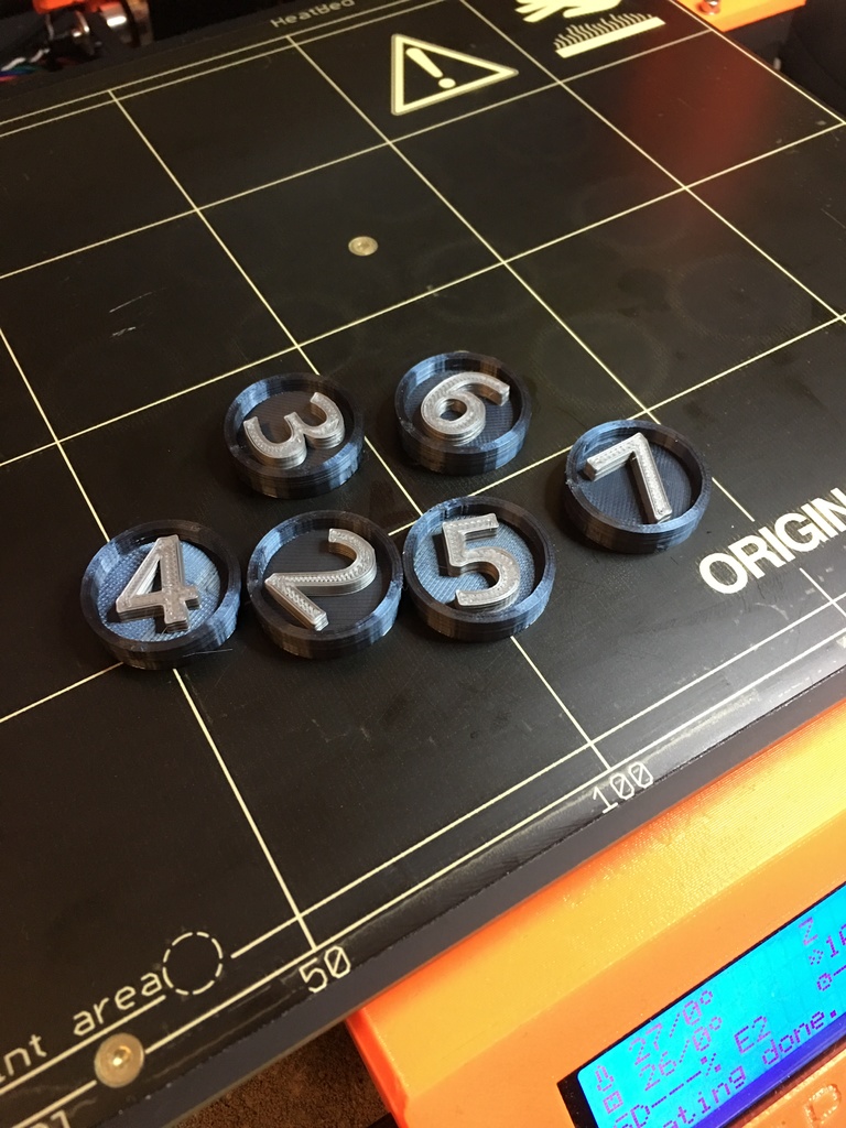 D&D Numbered Markers/Tokens by MagicalBeard | Download free STL model ...