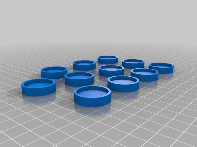 D&D Numbered Markers/Tokens by MagicalBeard | Download free STL model ...