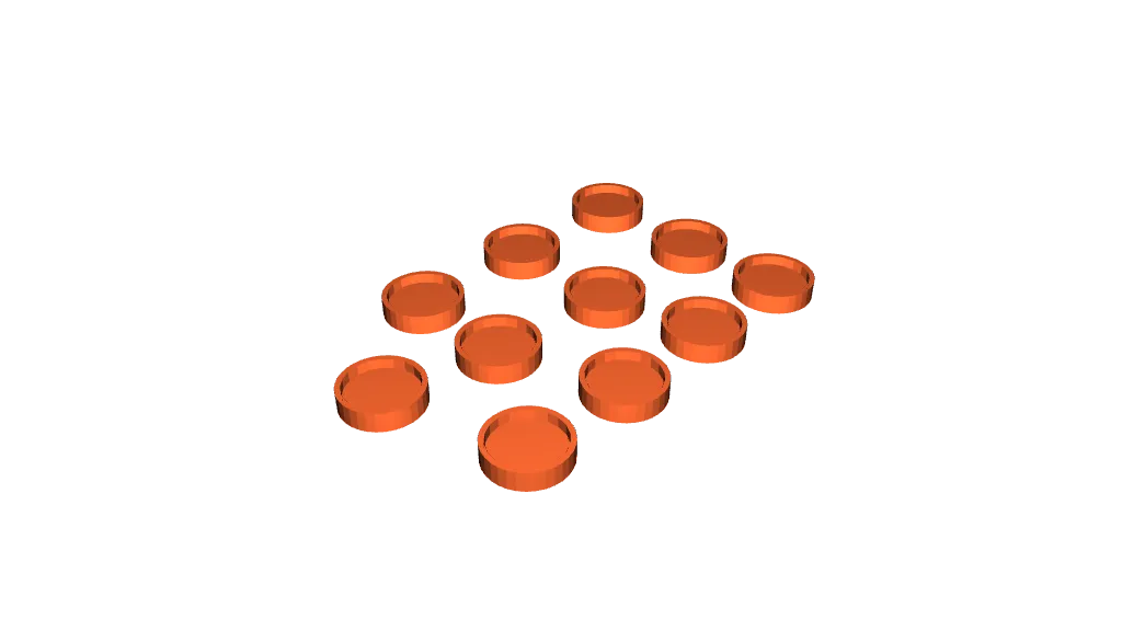 D&D Numbered Markers/Tokens by MagicalBeard | Download free STL model ...