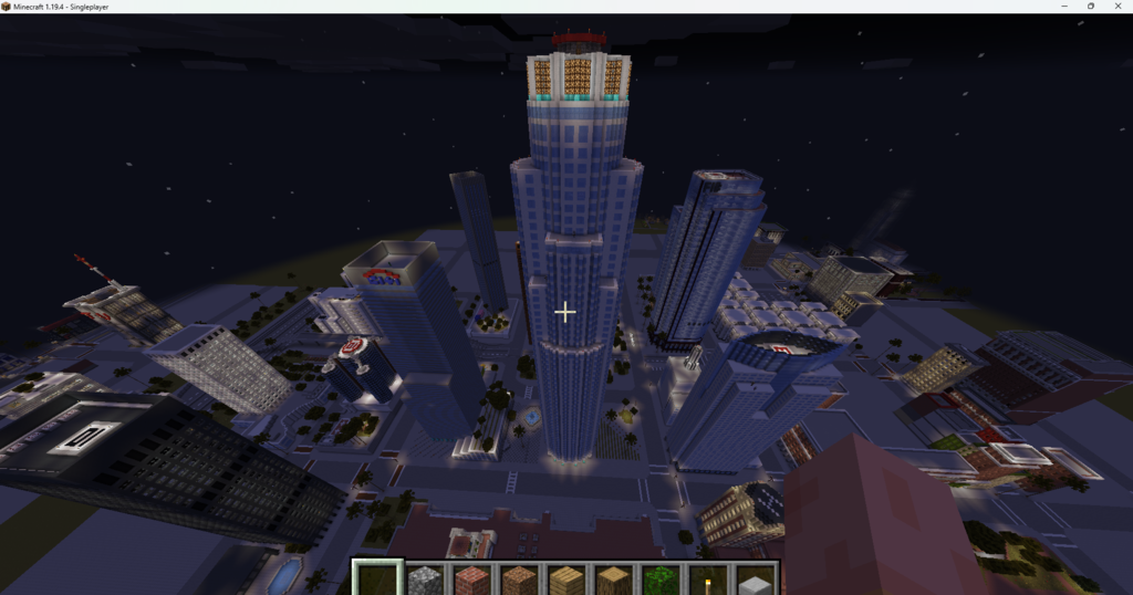 Minecraft Downtown City Tower I von Tigerar1 | Kostenloses STL-Modell ...