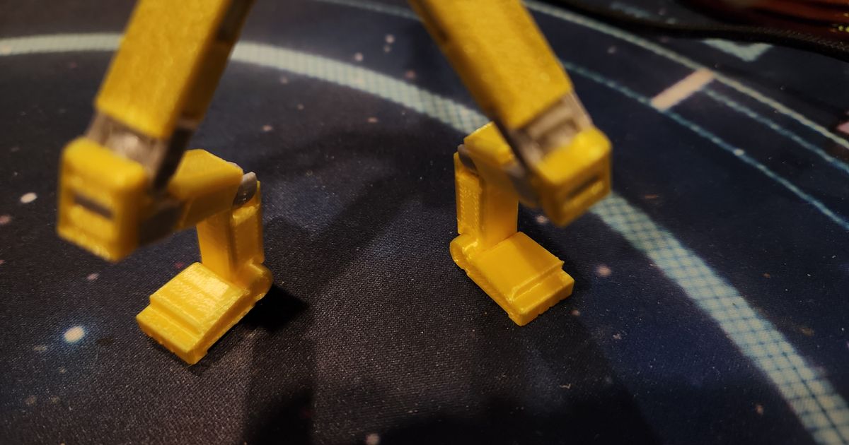 Beast Feet- Extra Stable - Stylish~ by Travtron3000 | Download free STL ...