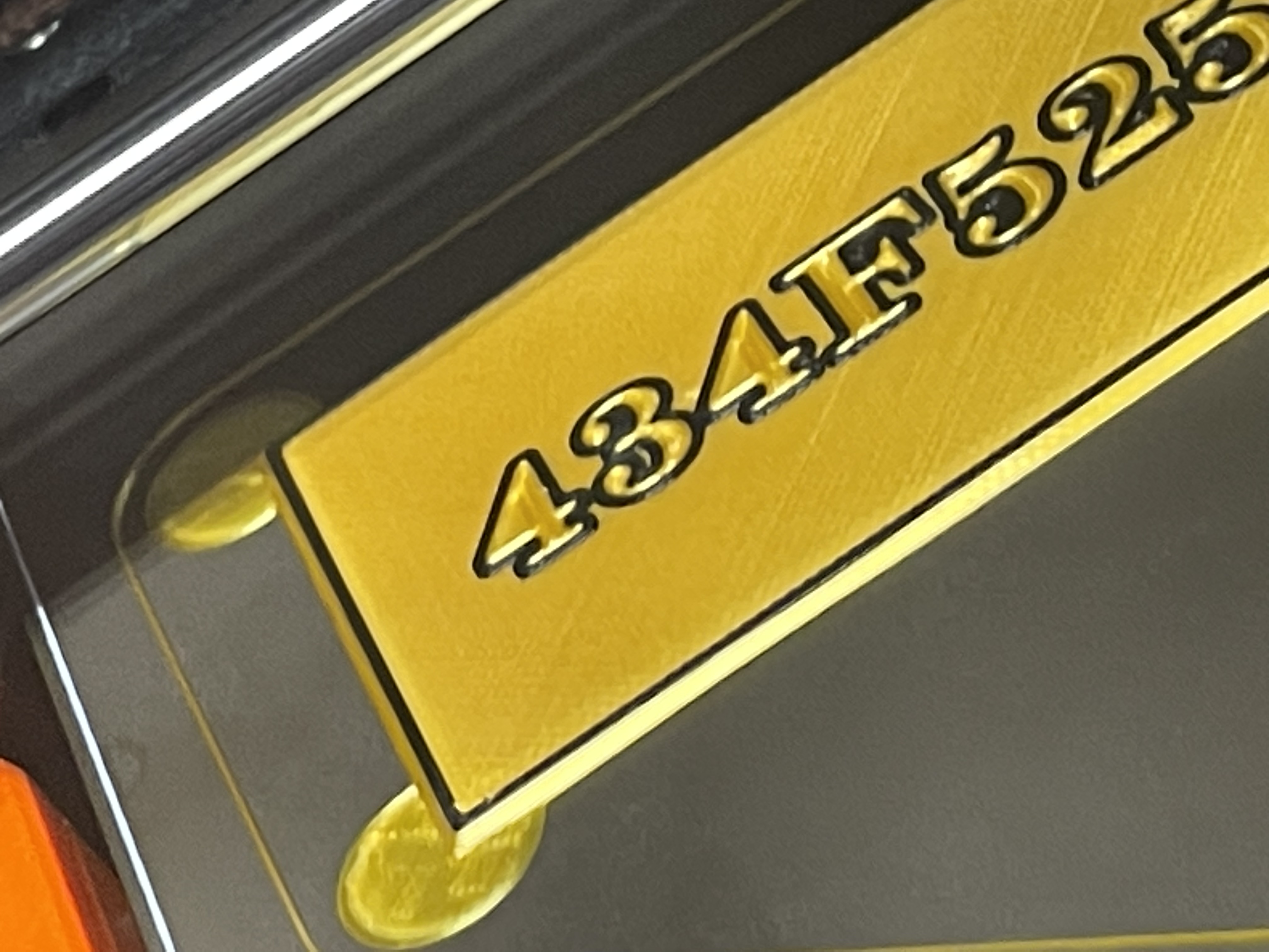 Nameplate Take 3 - 2”x8” 2-color by NickAtNight | Download free STL ...